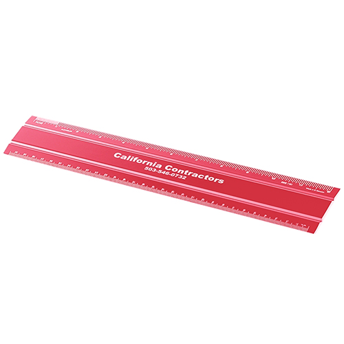 Alumicolor 12" Office Ruler Promotional Product, Available in 8 ...