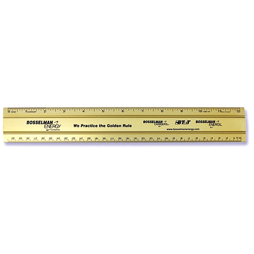 Alumicolor 12" Office Ruler Promotional Product, Available in 8 ...