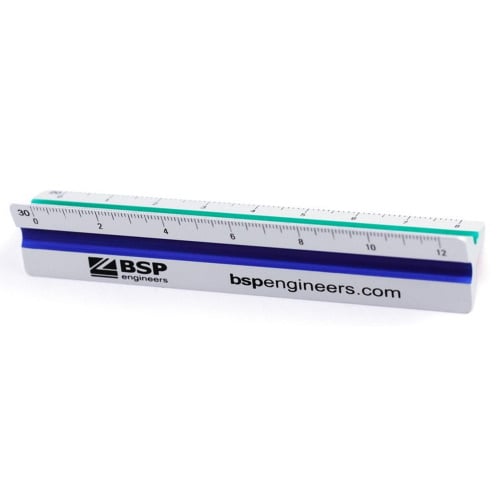 Alumicolor 4" Engineer Color Coded Scale - 3254-1B, Promotional Product ...