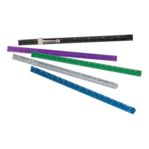 Alumicolor 15cm Mechanical Metric Pocket Scale Promotional Product ...