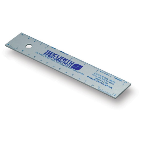 Alumicolor 6" Architect Straight Edge Scale Promotional Product ...