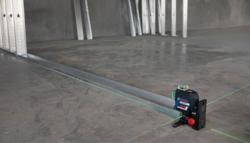 Bosch GLL3-330CG - 360 Degree Connected Green-Beam Three-Plane Leveling ...