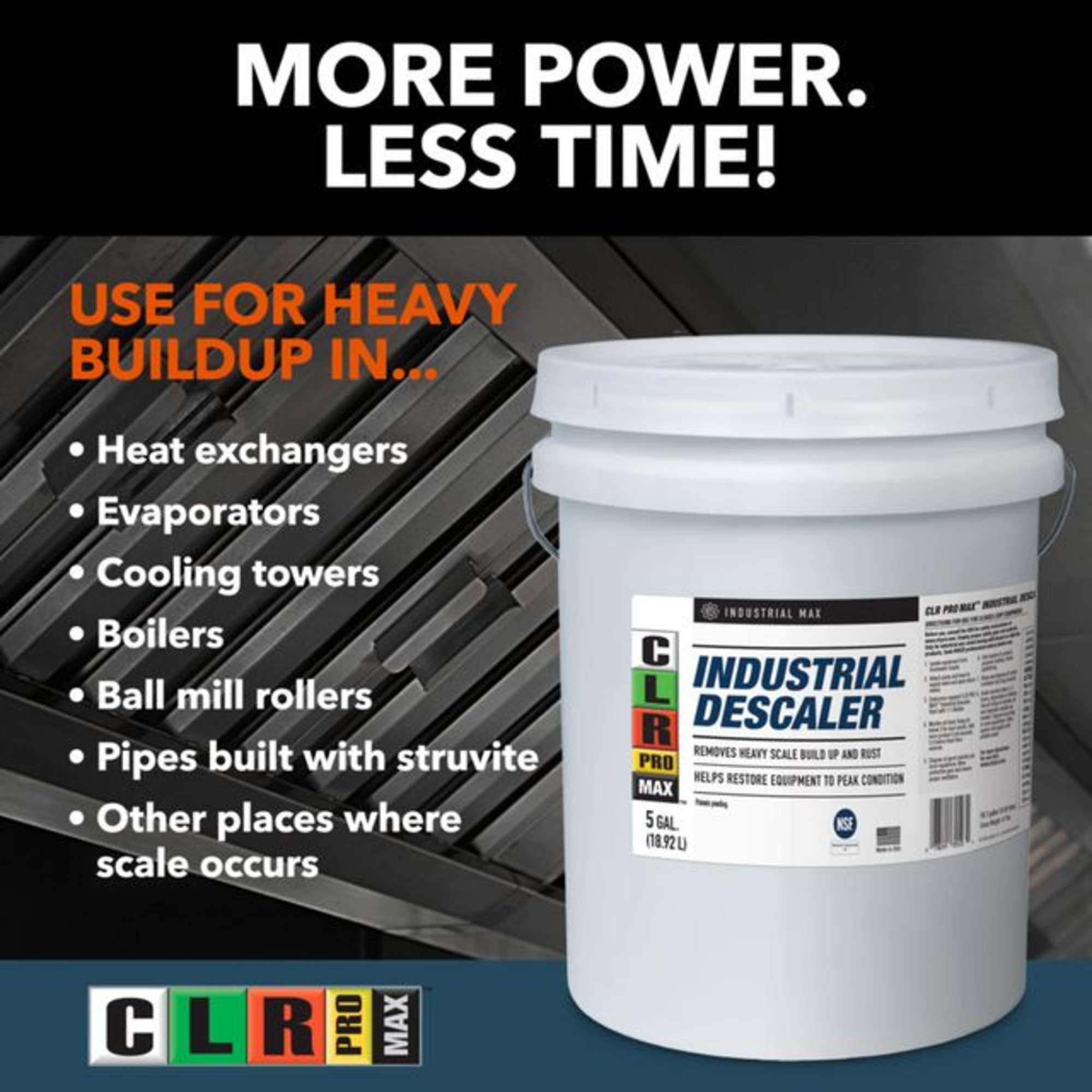 CLR PRO MAX Industrial Descaler - 5 Gallon Bucket - I-IDESC-5PROM ...