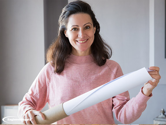 How To Bind Architectural Blueprint Paper | Engineer Supply ...