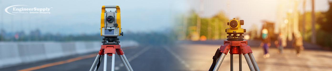 Total Station Versus an Auto Level | EngineerSupply - EngineerSupply