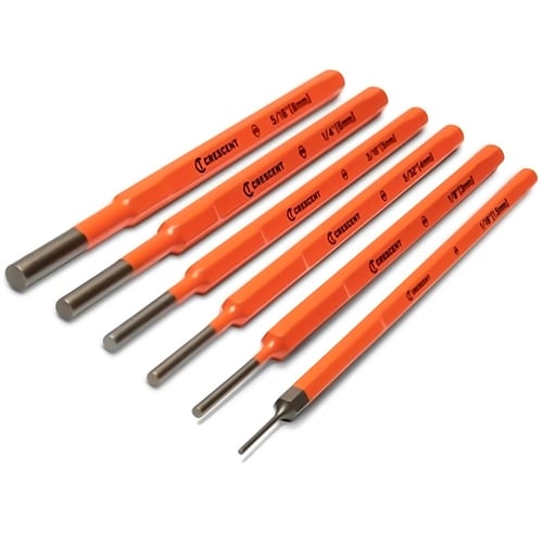 Crescent Tools 6 Pcs. Pin Punch Set - CPPS456 - EngineerSupply