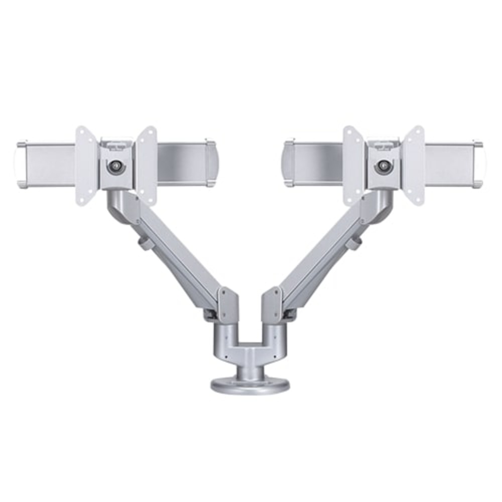 Fellowes Edge 2 Series Dual Monitor Arm w/Desk Clamp & Grommet Mount ...