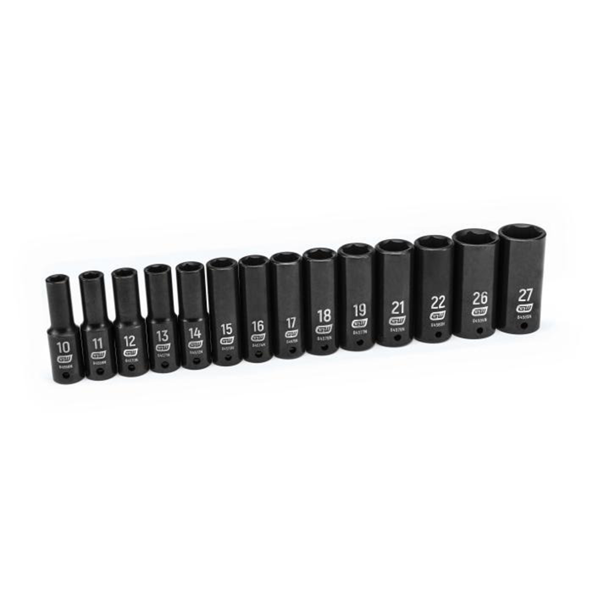 Gearwrench 1/2" Drive 6 Point Standard/Deep Impact Socket Sets (SAE ...