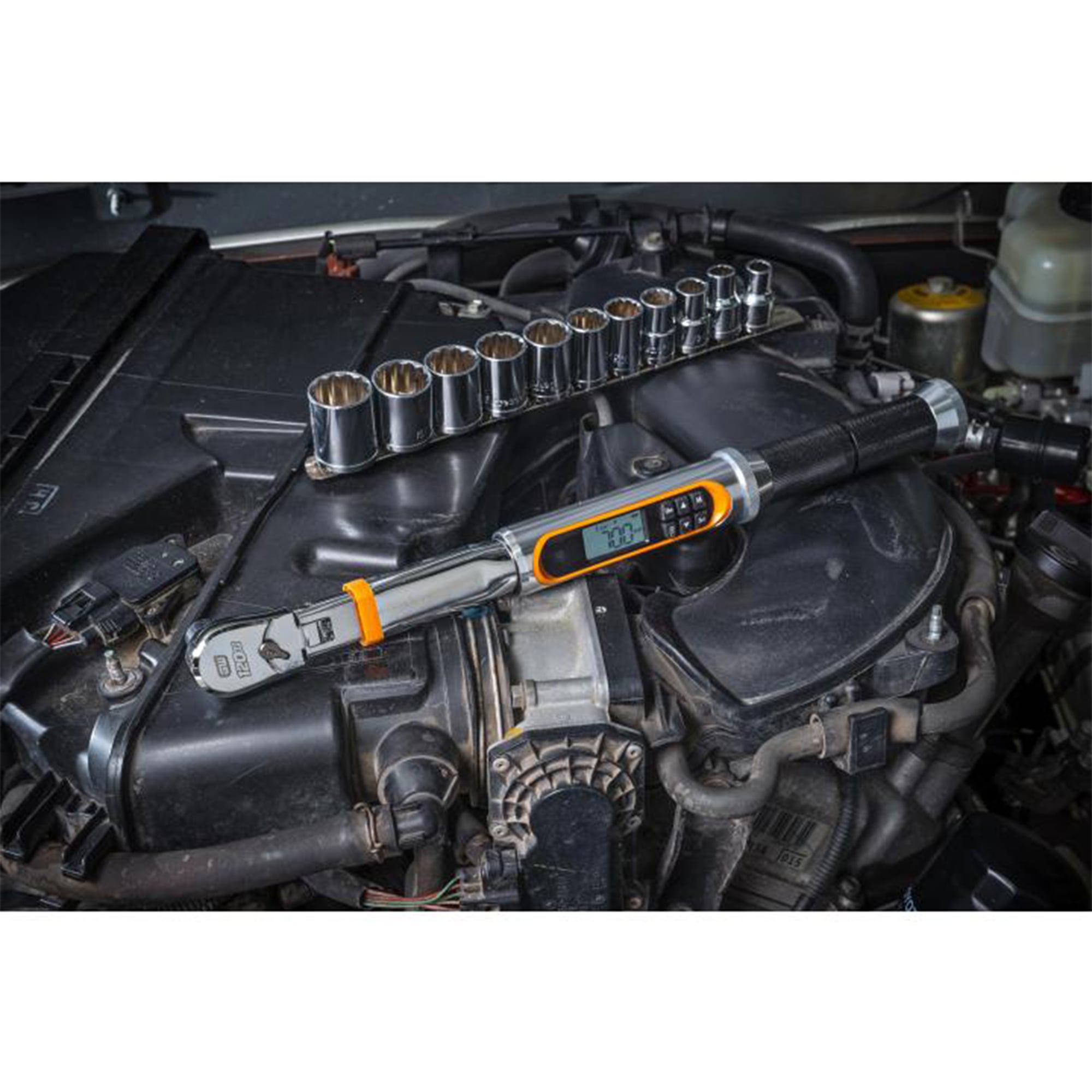 Gearwrench 120XP Flex Head Electronic Torque Wrench with Angle - (3 ...