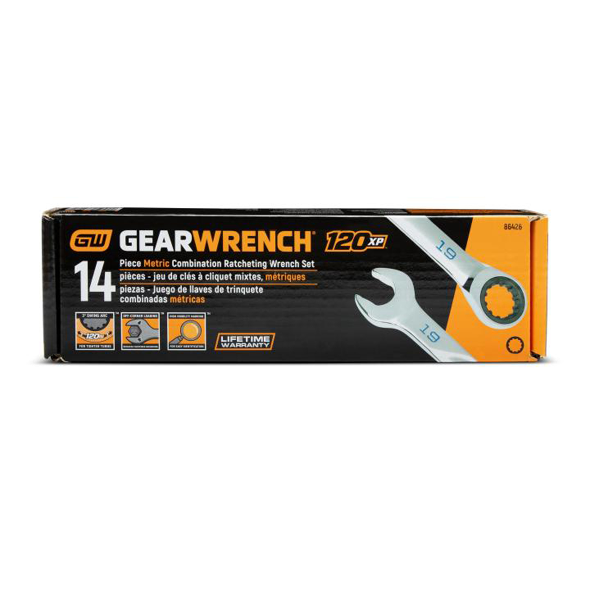 Gearwrench 120XP Universal Spline XL Metric Wrench Sets - (4 Options ...