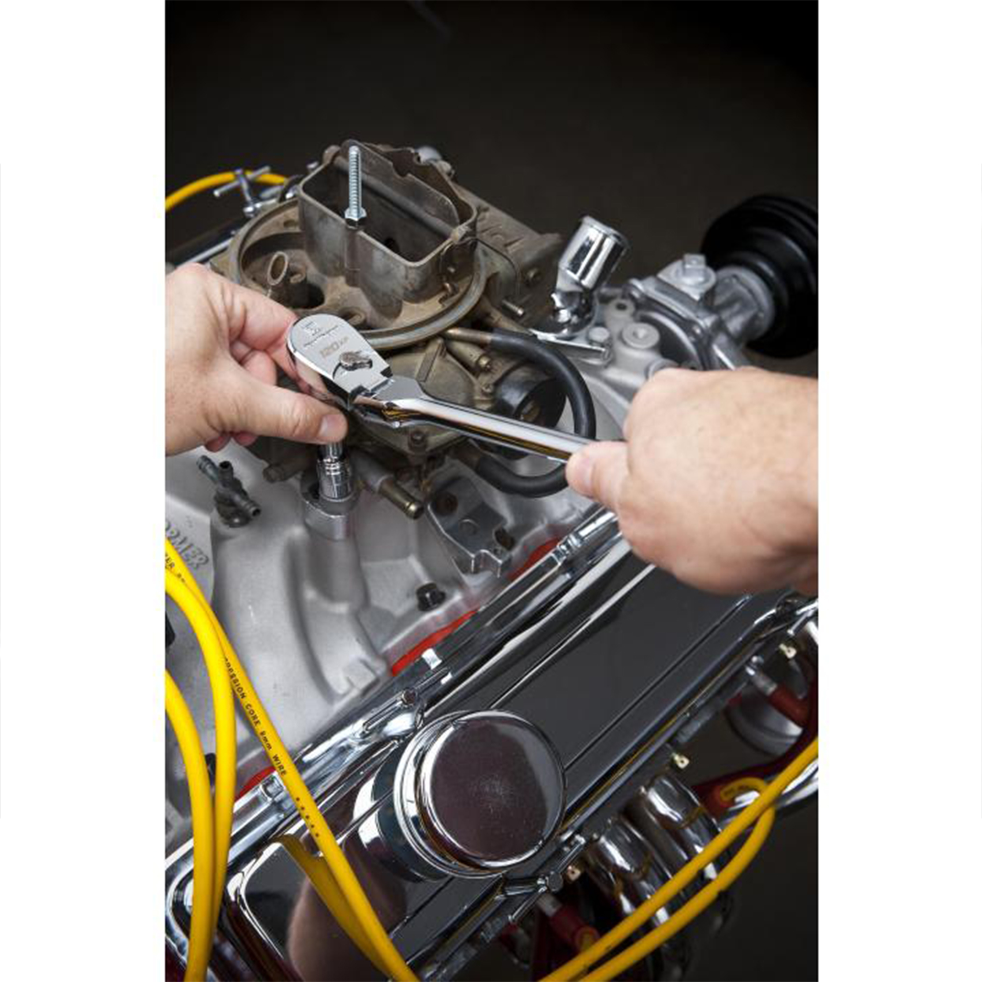 Gearwrench 1/4", 3/8" & 1/2" Drive 120XP Teardrop / Flex Head Ratchet ...