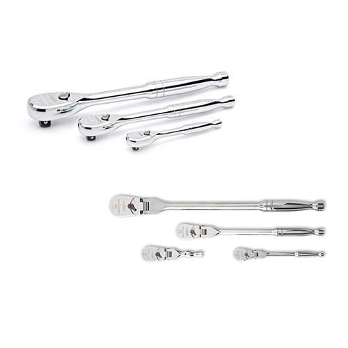 Gearwrench 1/4", 3/8" & 1/2" Drive 120XP Teardrop / Flex Head Ratchet ...