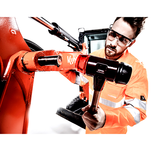 Halder Simplex Mallet with Black Rubber & Red Plastic Inserts/Cast Iron ...