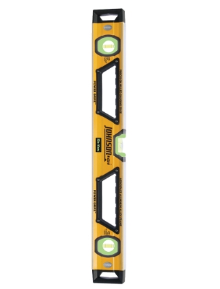 Johnson Level 24" Glo-View Heavy Duty Aluminum Box Level 1717-2400 ...