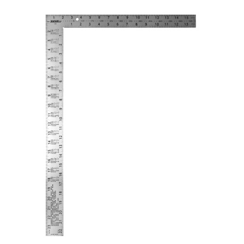 Johnson Level 16" x 24" Professional Easy-Read Steel Framing Square ...