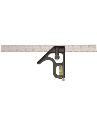 Johnson Level 12" Inch/Metric Metal Combination Square - 400EM ...