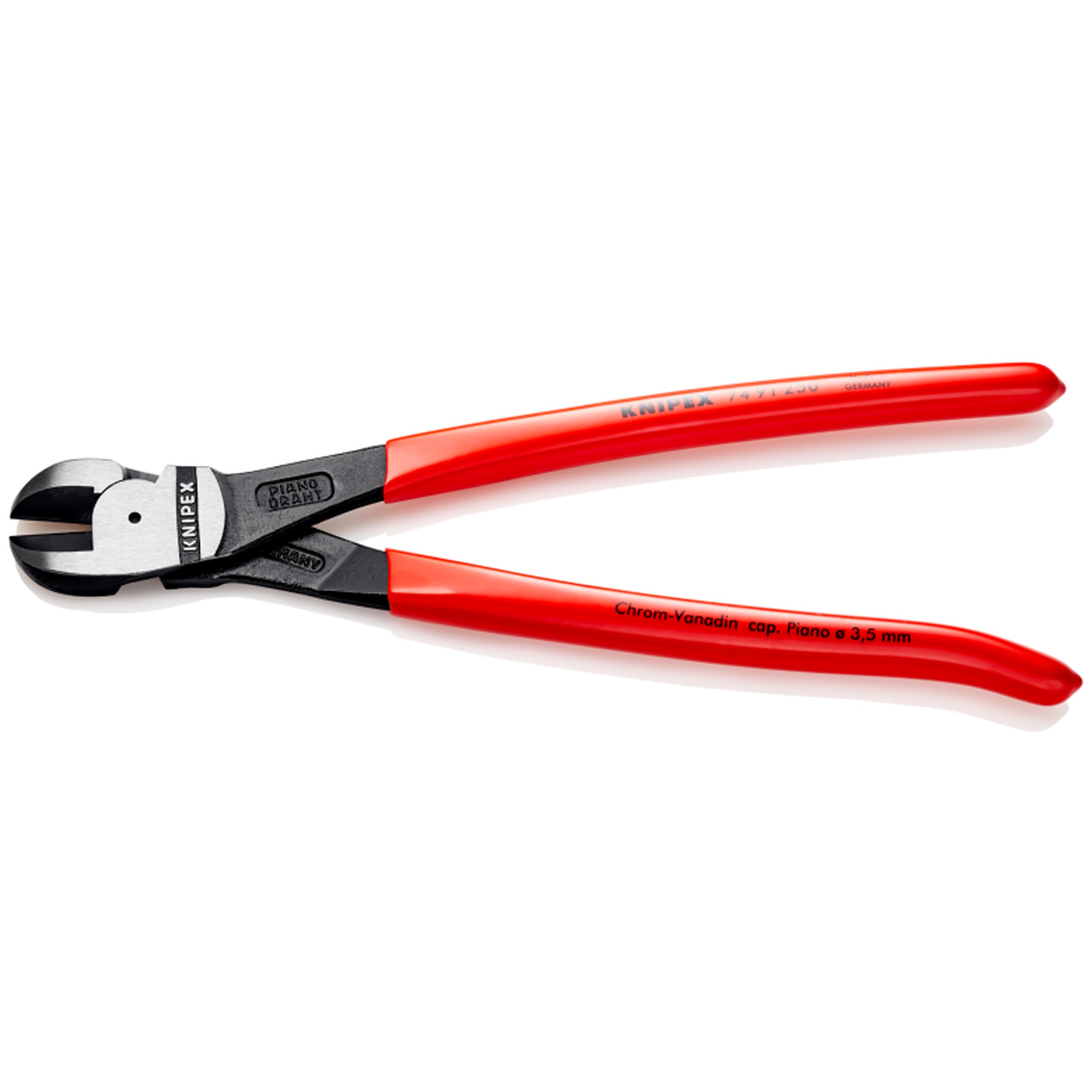 Knipex 10" High Leverage Center Cutters - 74 91 250 - EngineerSupply