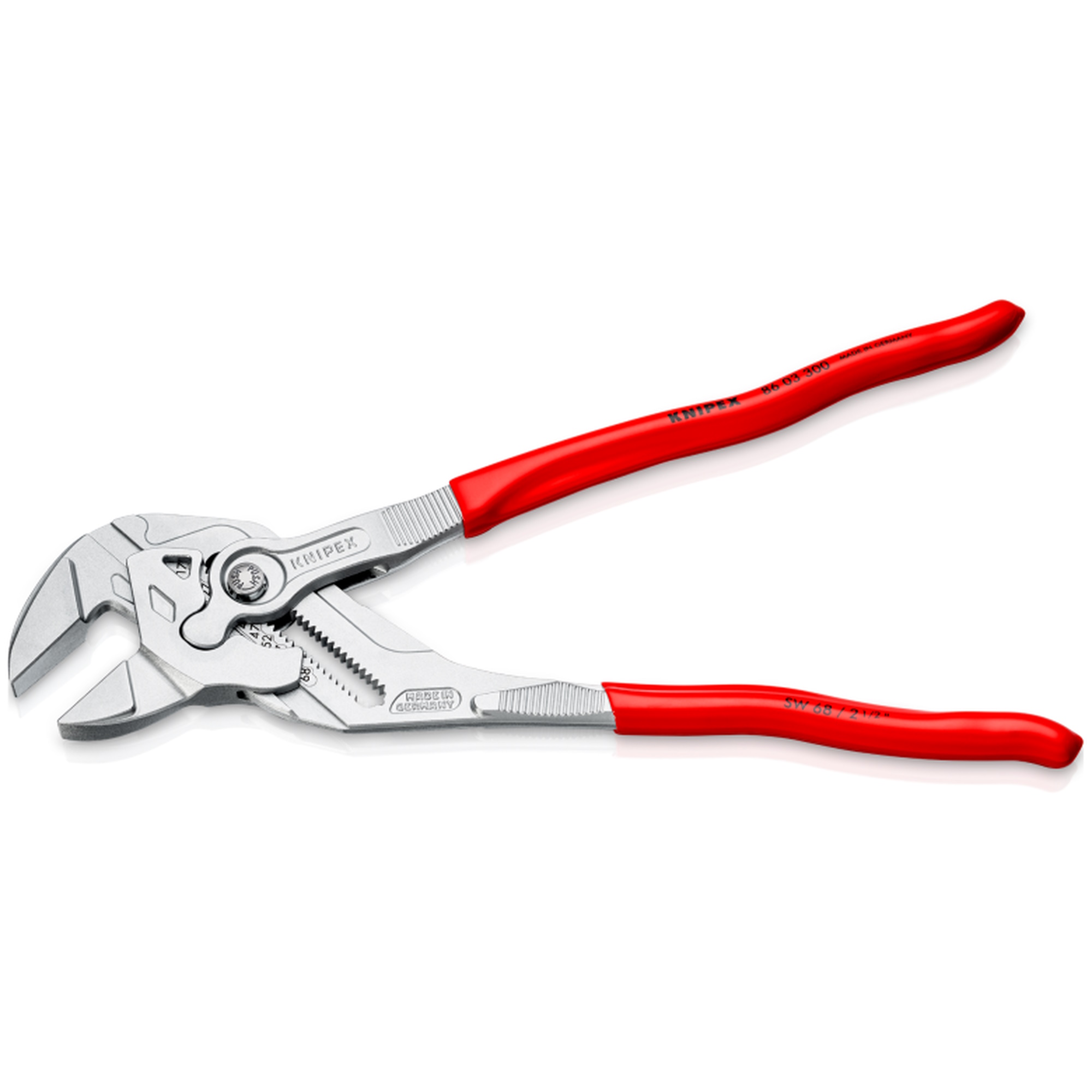 Knipex 12" Pliers Wrench - 86 03 300 - EngineerSupply