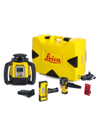 Leica Rugby 680 Series Rotary Laser Package - EngineerSupply