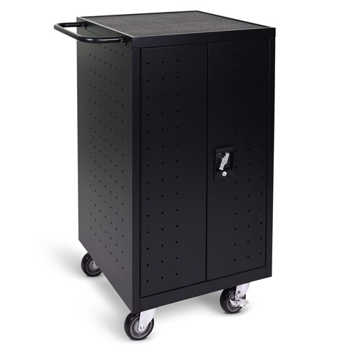 Luxor LLTP18-B - 18 Laptop/Chromebook Computer Charging Cart ...