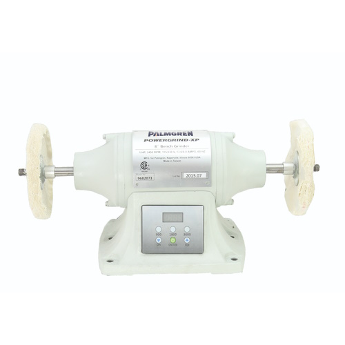 Palmgren Powergrind XP 6" 3/4HP 115/240V Variable Speed Bench Buffer ...