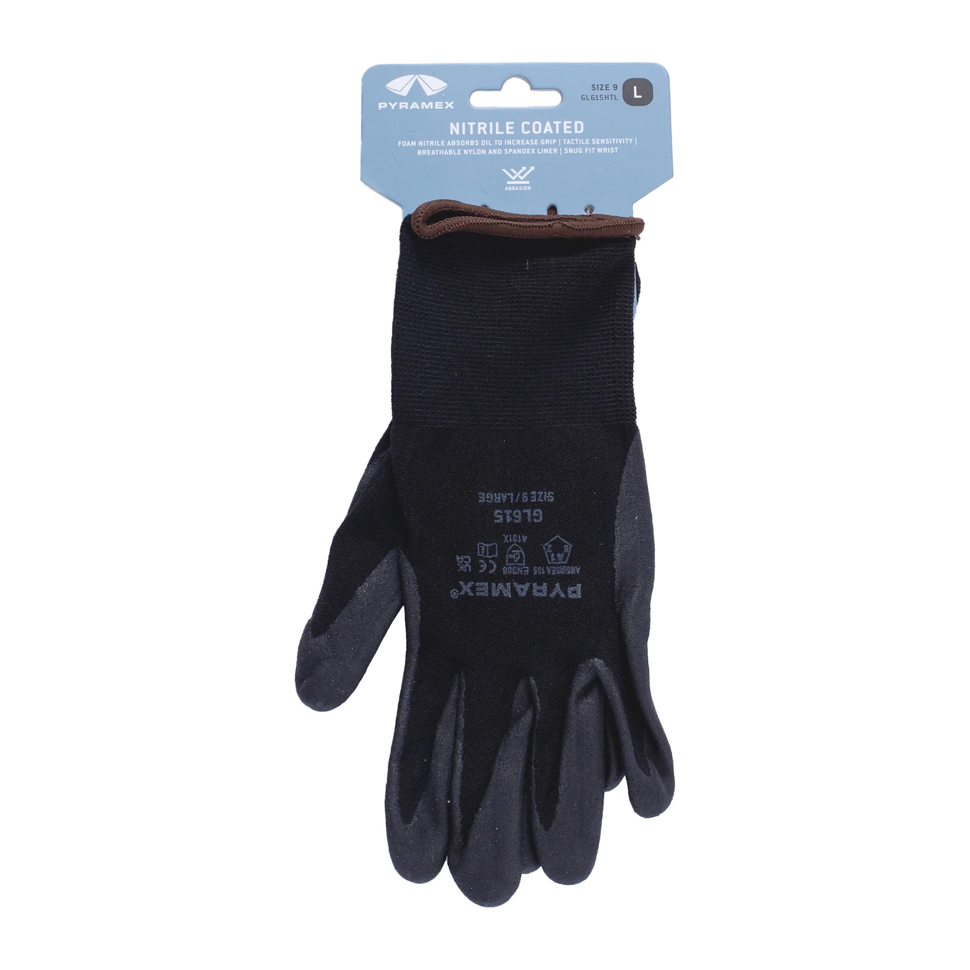 Pyramex Insulated Nitrile Dipped Gloves A2 Cut Hangtag, Size XL ...