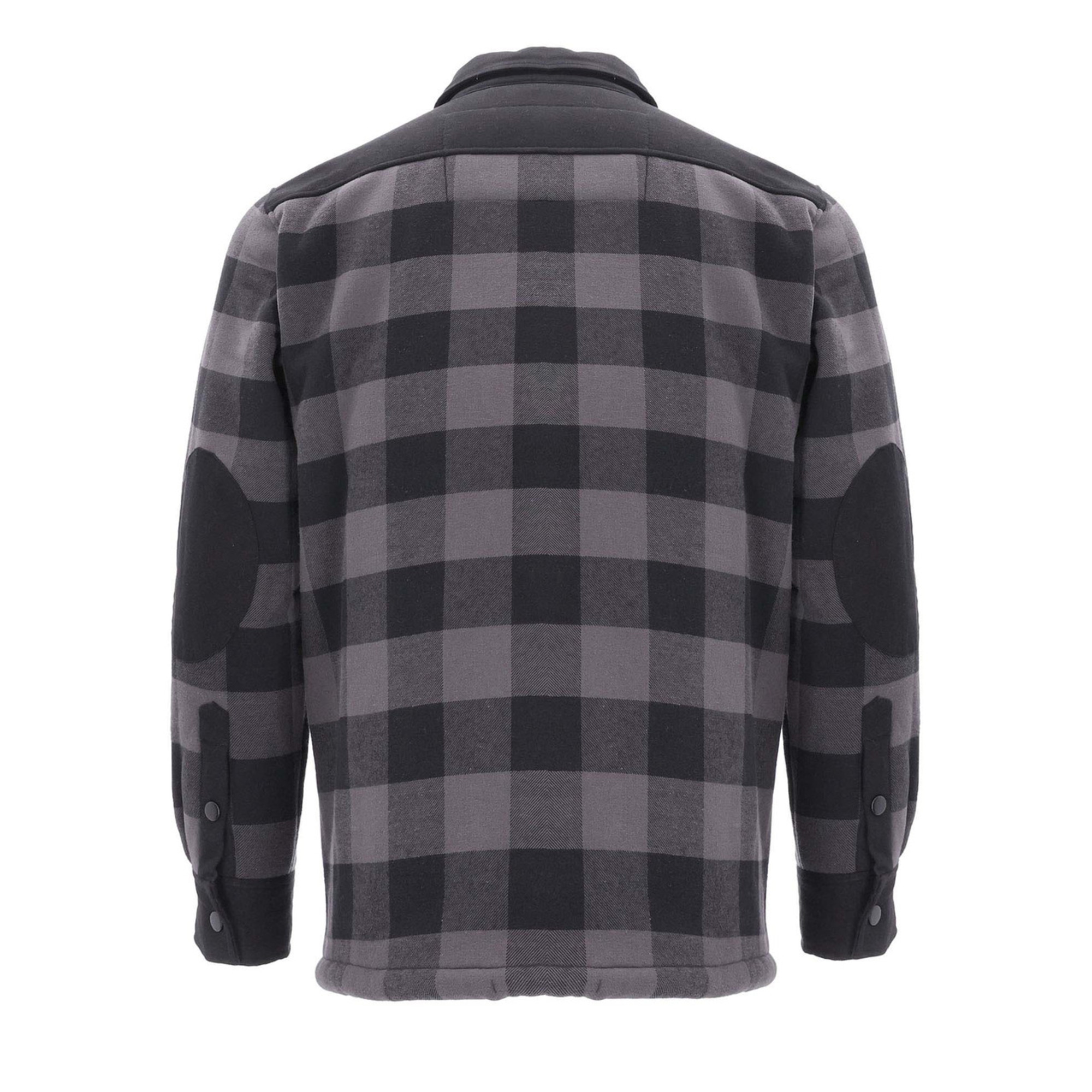 RefrigiWear Heavyweight Flannel Work Shirt, Black/Charcoal - (8 Sizes Available) - EngineerSupply