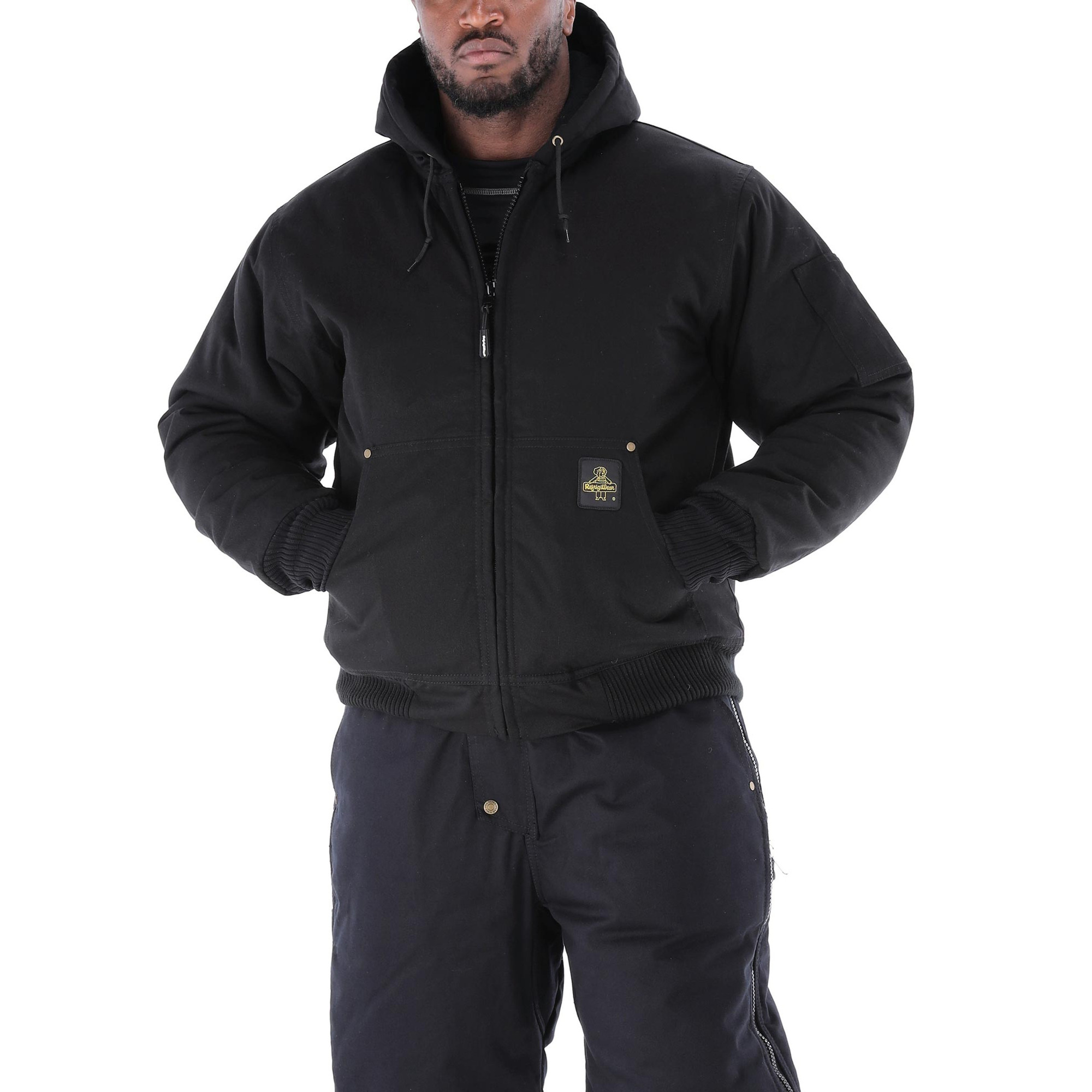 RefrigiWear ComfortGuard Service Jacket (Comfort Rating -10F) Black - (7 Sizes Available ...