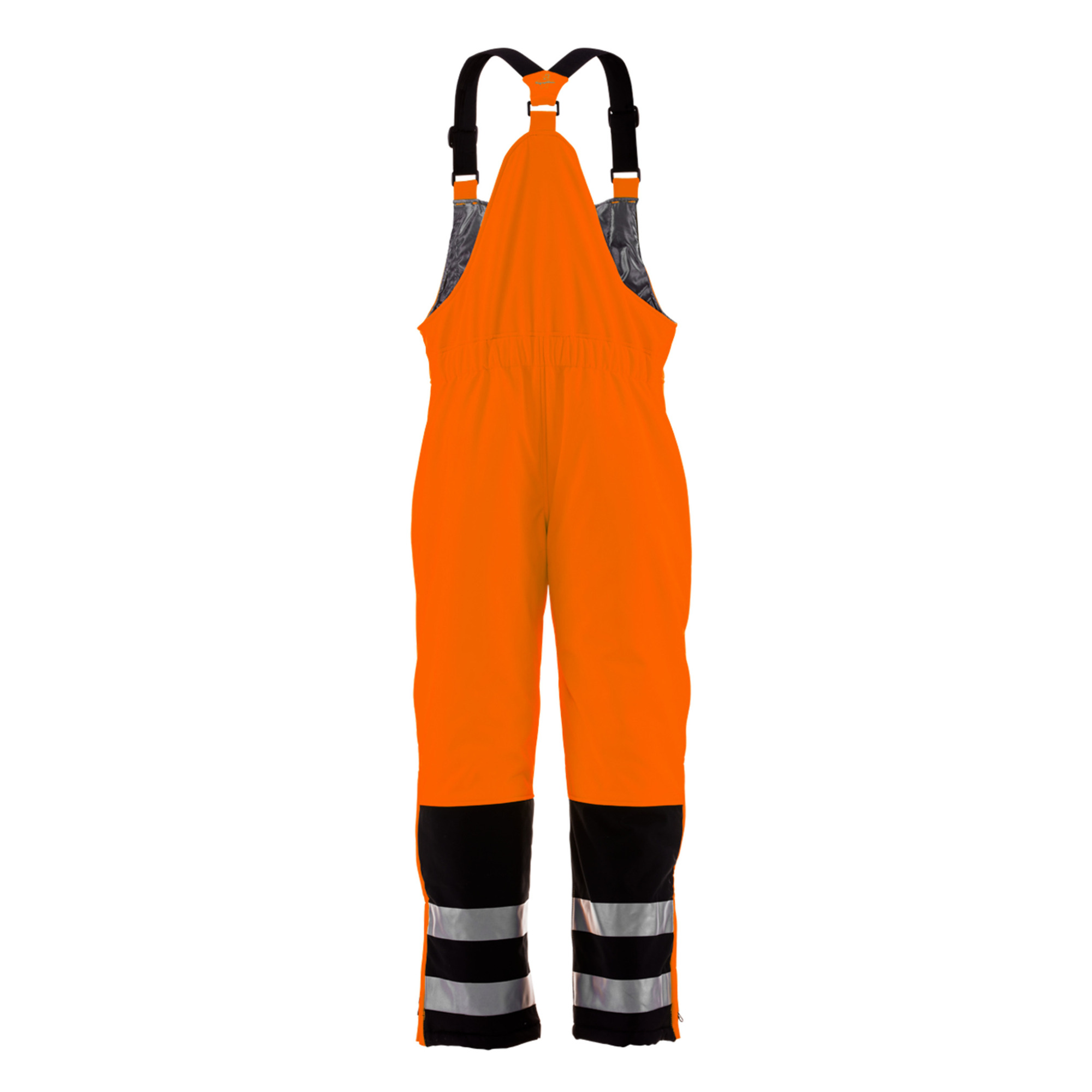 RefrigiWear HiVis Insulated Softshell Bib Overalls (Comfort Rating -20F ...