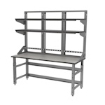 Safco - TechWorks Typical 12 Workstation - TWTYP12 - EngineerSupply