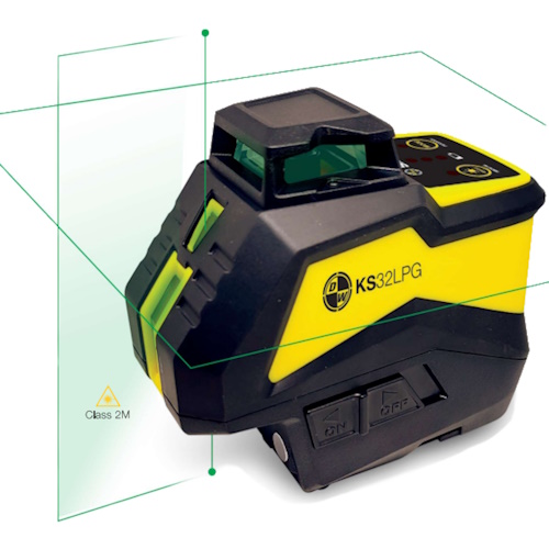 SitePro Cross Line Layout Green Beam Laser - 28-KS2L-G - EngineerSupply