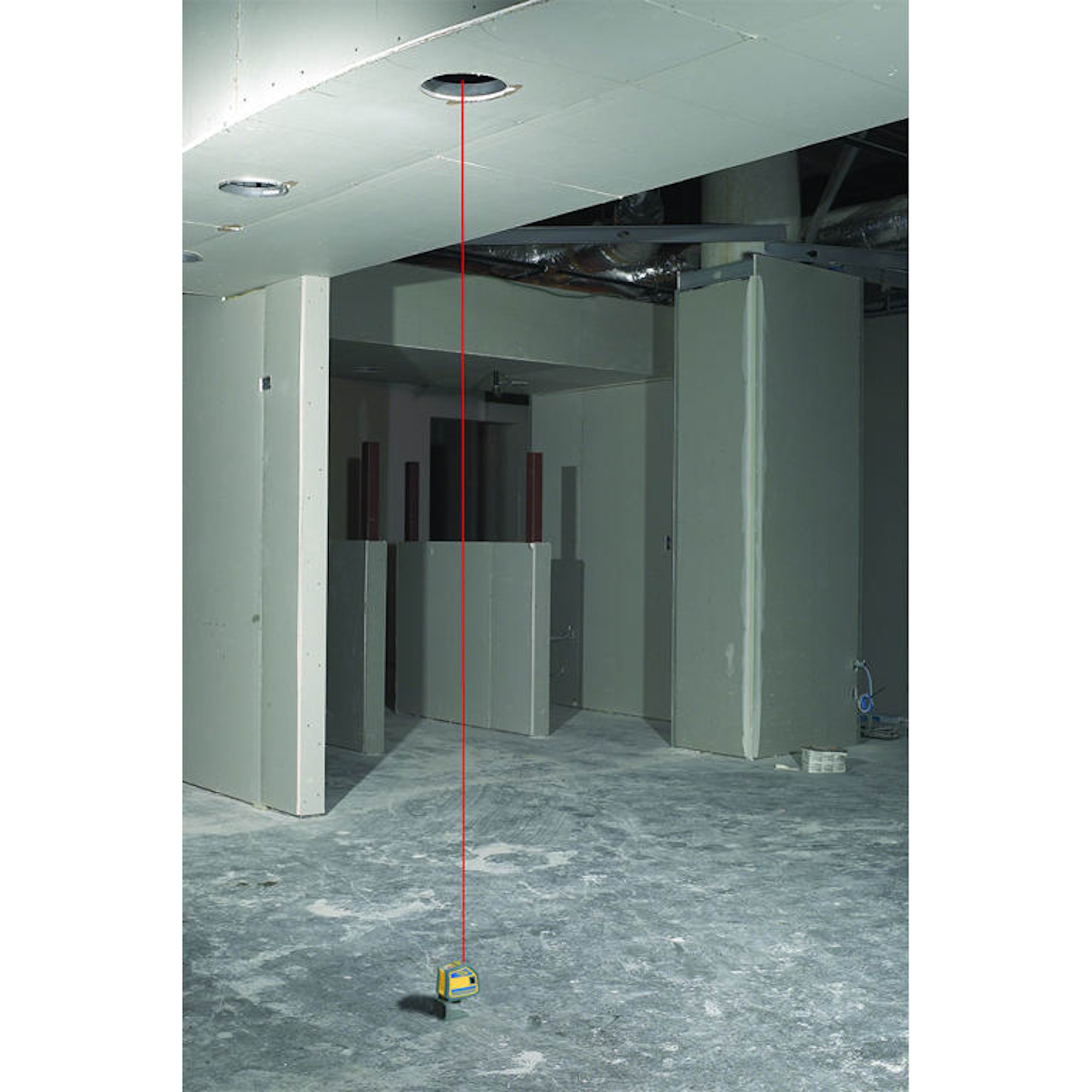 Spectra Precision 5 Beam Laser Pointer w/ Mount, Target and Pouch, Red - LP51 - EngineerSupply