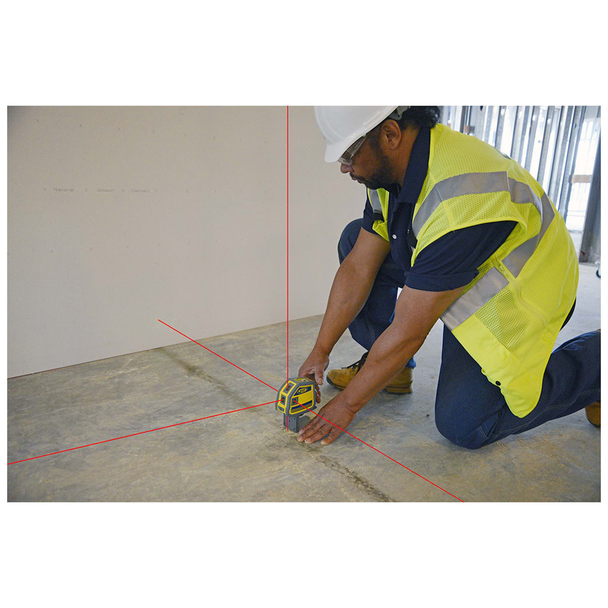 Spectra Precision 5 Beam Laser Pointer w/ Mount, Target and Pouch, Red ...