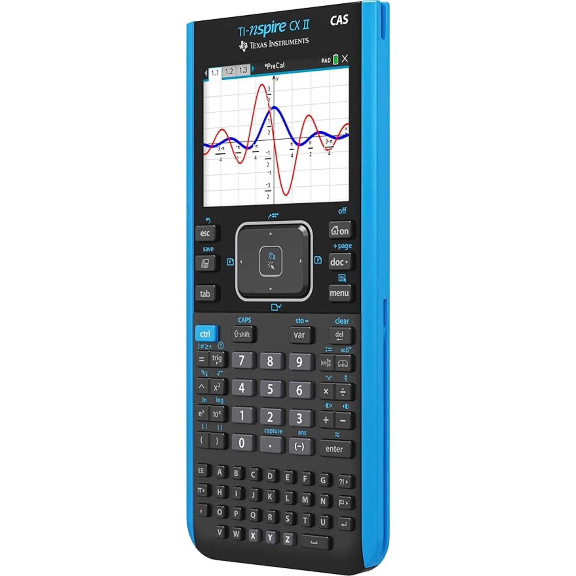 Texas Instruments TI-Nspire CX II CAS Color Graphing Calculator ...