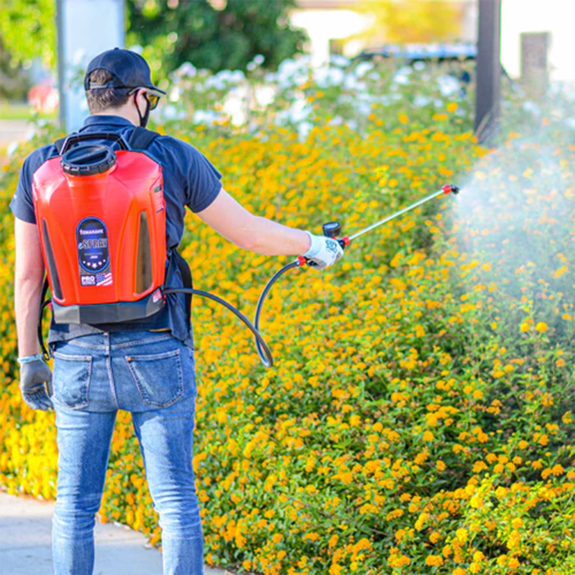 Tomahawk - 4.75 Gallon Battery Powered Backpack Sprayer - eTPS18 ...