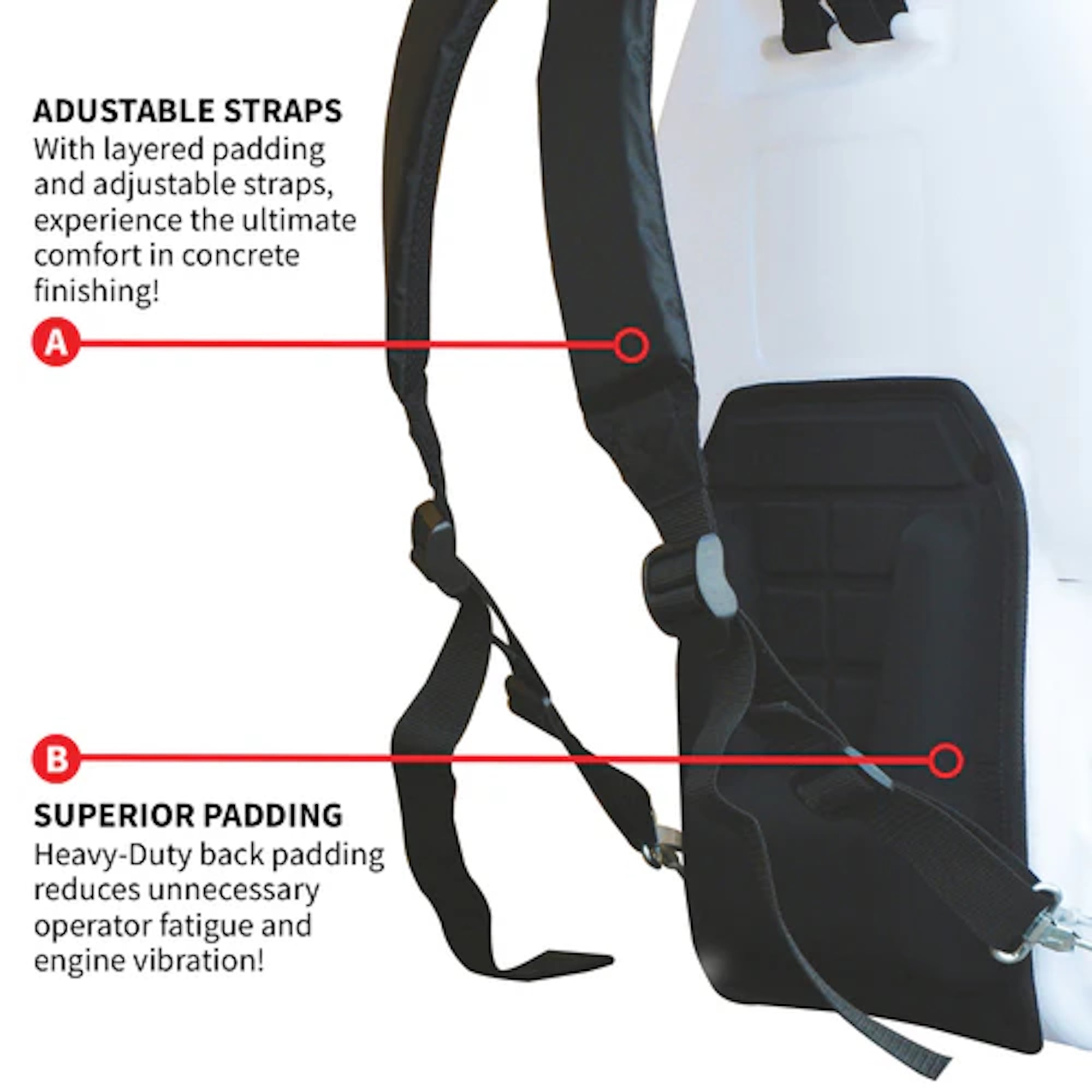 Tomahawk - 6.5 Gallon Backpack Concrete Finishing Sprayer with 1.8HP ...