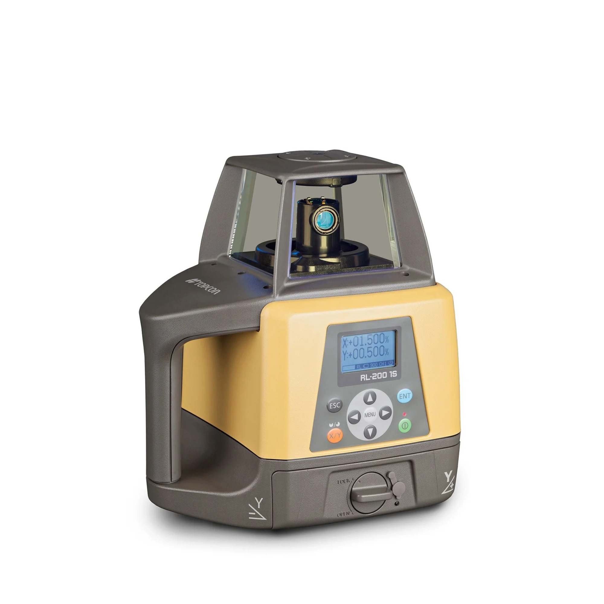 Topcon RL-200 1S Self-leveling Single Slope Laser w/ LS-80X Receiver ...