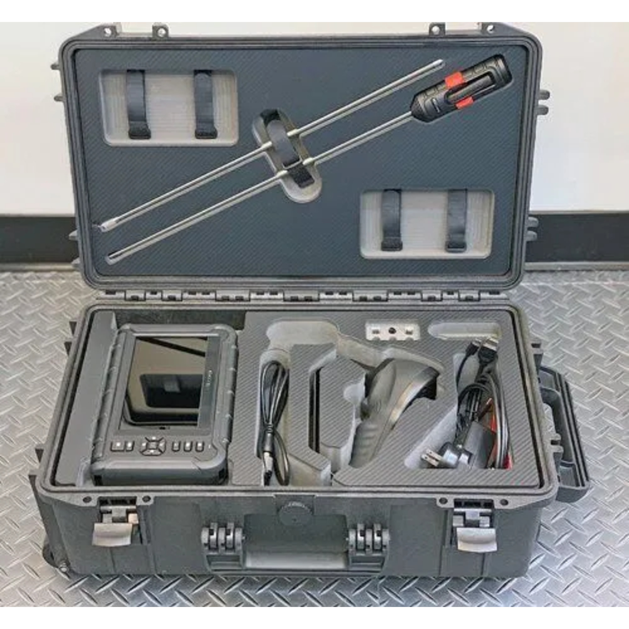 USA Borescopes 5" LCD Touchscreen 6mm HD Dual View Videoscope with ...