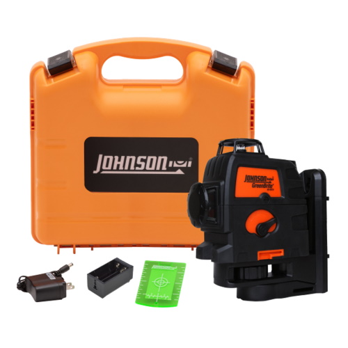 Johnson Level Professional Self-Leveling 3x360 Degrees Laser w ...