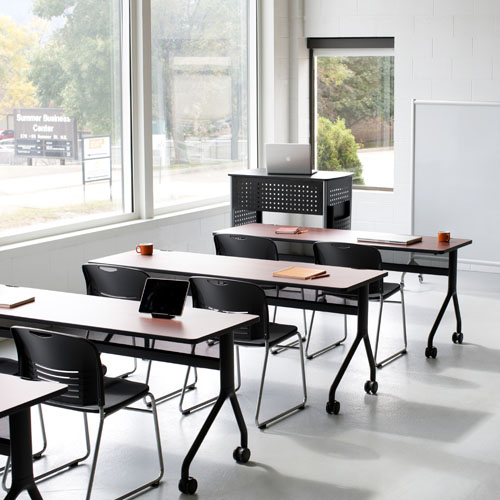 Safco Impromptu Table Base for 60"W and 72"W Impromptu Tops (2 Colors ...