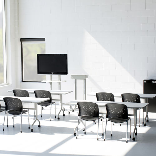 Safco Impromptu Table Base for 60"W and 72"W Impromptu Tops (2 Colors ...