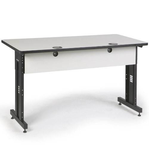 Kendall Howard 60" W x 30" D Advanced Classroom Training Table (3 ...