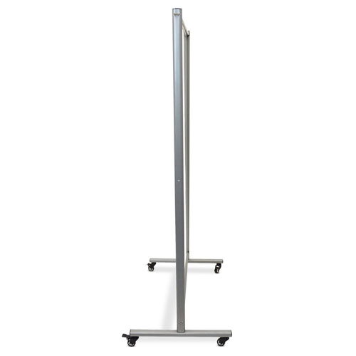 Luxor Mobile Magnetic Whiteboard Room Divider - MD4072W - EngineerSupply